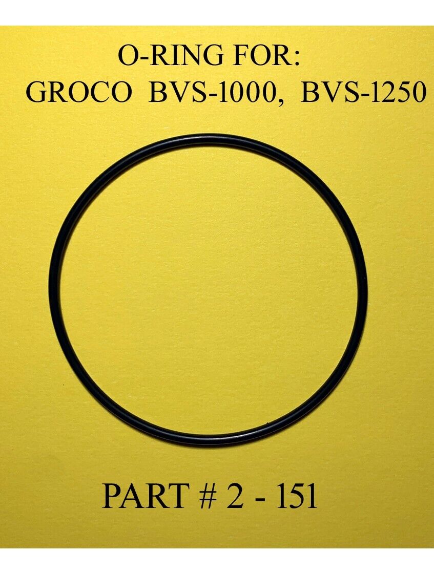 Buy Groco 2-151 Replacement O-Ring Kit For BVS-1000, BVS-1250 Strainer